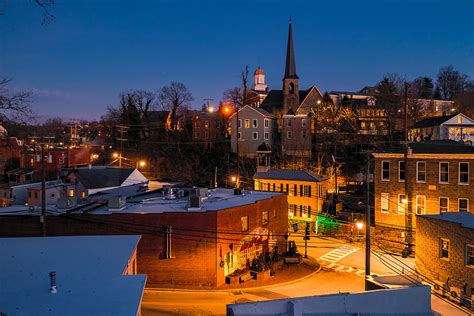 Before The Sun Photograph By Historic Ellicott City By Air Pixels
