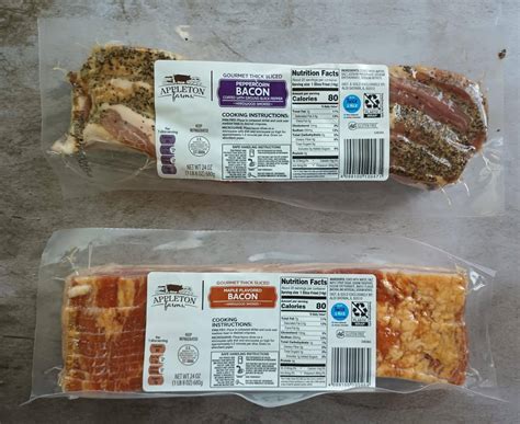 Appleton Farms Gourmet Thick Sliced Bacon Aldi Reviewer