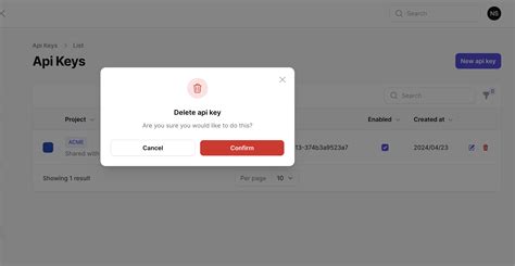 Api Keys