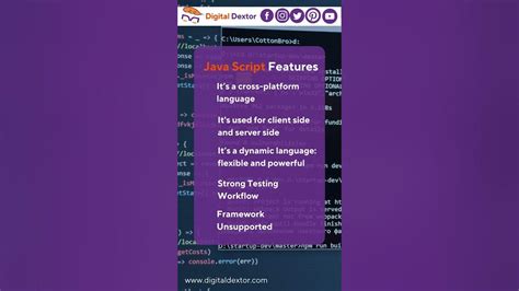 Features Explained Type Script Vs Java Script Youtube