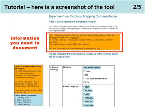 Tutorial For Mapping Documentation Ppt