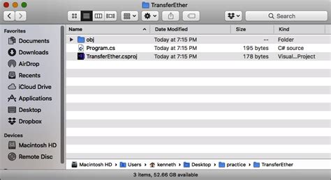 Transfer Eth Using C Install Net Core By 胡家維 Hu Kenneth
