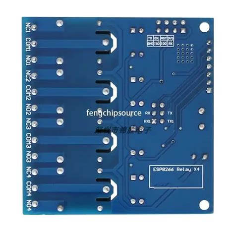 Esp V Wi Fi Relay Iot Smart Home Mobile Phone App Remote Control Switch Four Way Buy