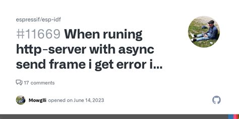 When Runing Server With Async Send Frame I Get Error In Send 11