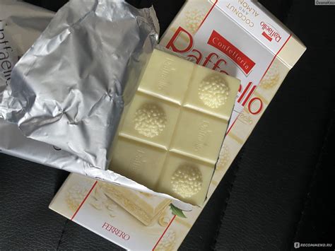 Белый шоколад Ferrero Raffaello Coconut аnd Almond с кокосовой стружкой ...