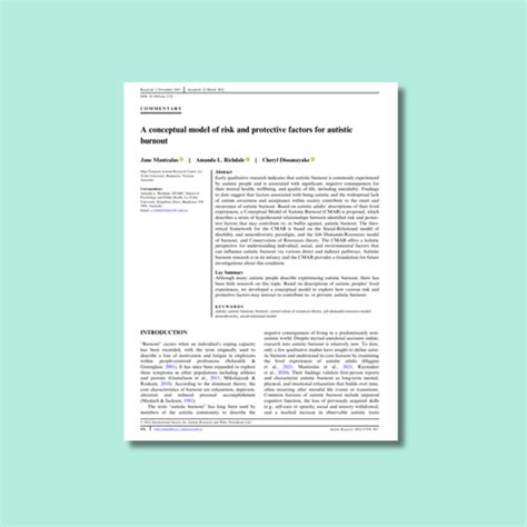 Autistic Space A Novel Framework For Meeting The Needs Of Autistic People In Healthcare