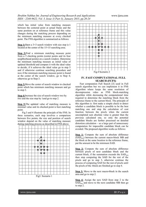 Fast Computational Four Neighborhood Search Algorithm For Block Matching Motion Estimation Pdf