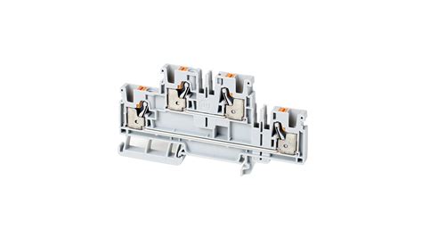 1492 pd4 rockwell automation 1492 p series grey feed through terminal