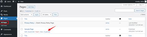 how to properly duplicate pages in wordpress with 2 ways age themes