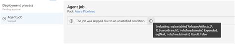 Unable To Get Release Sourcebranch Name From The Environmental
