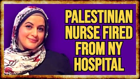 Palestinian Nurse Fired For Calling Out Gaza Genocide