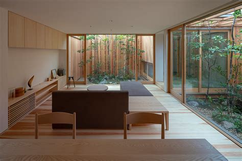 House In Akashi Has Hidden Courtyards For Growing Fruit And Drying Laundry