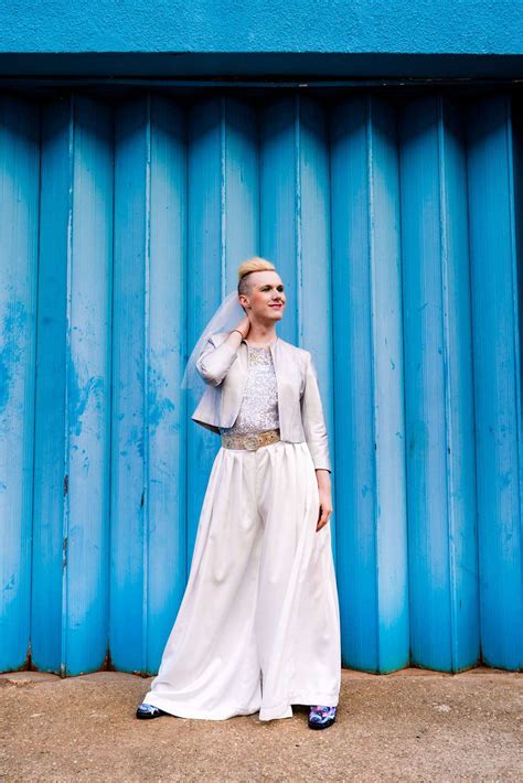 Non Binary Steven Universe Inspired Wedding Shoot Rock N Roll Bride