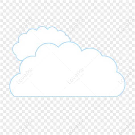 Light Blue Stroke Clouds Clip Art Cloud Lights Art Lights Art Clip