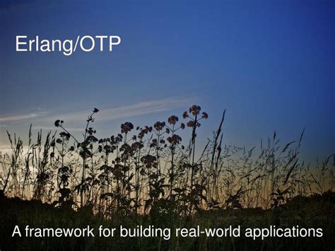 Ppt Erlangotp Powerpoint Presentation Free Download Id6763451