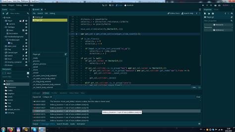 Tons Of Errors When Running Platformer D Project Issue Godotengine Godot GitHub