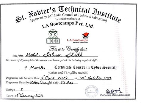 mohd salman shaikh on linkedin opportunity experience cybersecurity