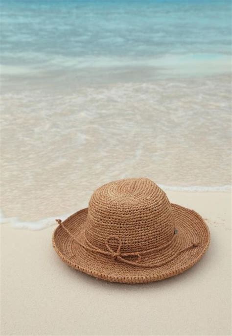 Straw Beach Hat Straw Hat Beach Beach Hat I Love The Beach