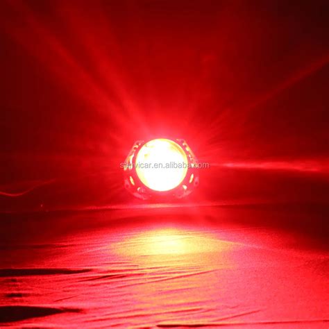 Hella5 비스무트 크세논 영사기 렌즈 빛을 위한 파란 빨간 Led 악마 눈 D2h 차 Led 헤드라이트 전구를 가진 새로운 45w 4600lm 6000k