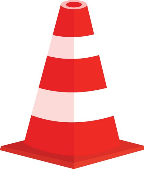 Traffic Cone Icon Isolate On White Background 13428210 Vector Art At Vecteezy