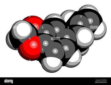 Safrole Mdma Precursor Molecule 3d Rendering Atoms Are Represented As