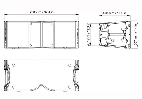 Ka 3 Outdoor Waterproof Line Array Profesionales 2 Way 12 Speakers