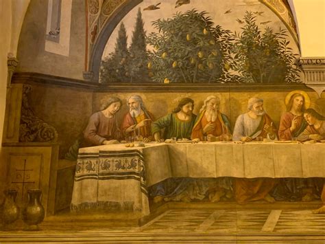 New Liturgical Movement Florentine Frescoes Of The Last Supper