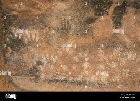 Canyonlands National Park Ut Ancestral Puebloan Pictographs In The
