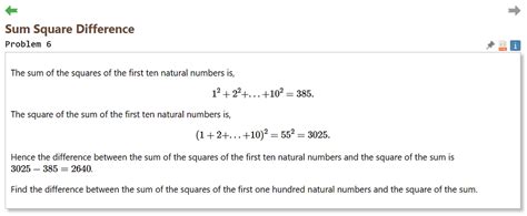 Project Euler Question 6 Solution By Sundanc Medium