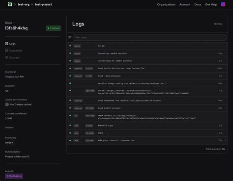 Depot Build API Build Docker Images As A Service