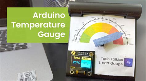 arduino temperature and humidity gauge beginner project with code youtube
