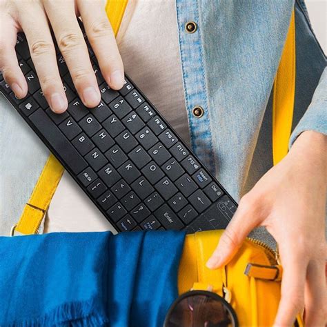 The Latest Wireless Bluetooth Keyboard Mute Office Grandado