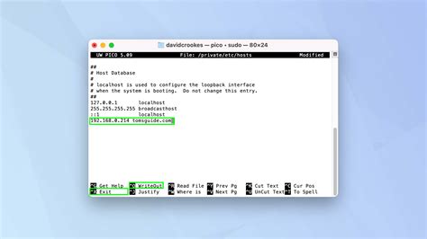 How To Edit The Host File On Macos Toms Guide