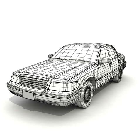 Ford Crown Victoria 3d Model 3dmkits