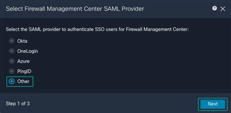 configure secure firewall management center access with duo sso cisco