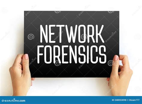 Network Forensics Sub Branch Of Digital Forensics Relating To The Monitoring And Analysis Of