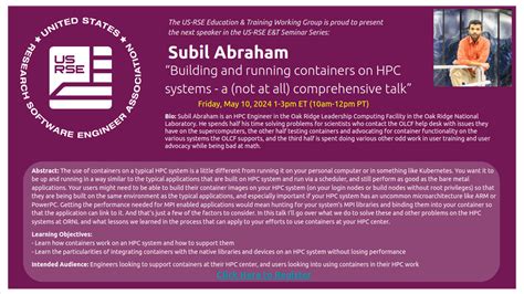 Building And Running Containers On Hpc Systems A Not At All