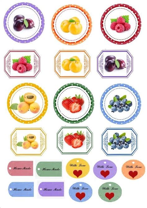 Свит дизайн онлайн Vk Этикетка джем Этикетки для консервации Наклейки для кухни