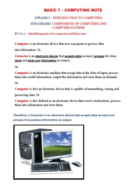 Notes On Generation Of Computers Pdf