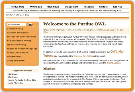 Purdue Owl Mla Format Bibliography