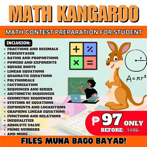 Ready To Conquer Your Next Math Math Kangaroo Ph Facebook