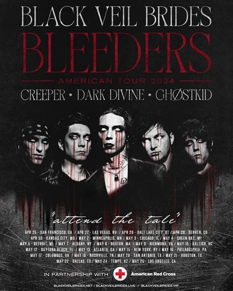 Black Veil Brides Bleeders Us Tour Mxdwn Music