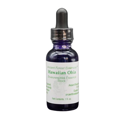 Hawaiian Ohia Individual Essence Healing Waters
