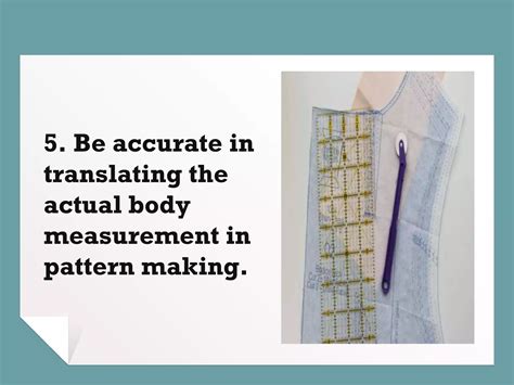 techniques in drafting and cutting pattern pptx needlework arts