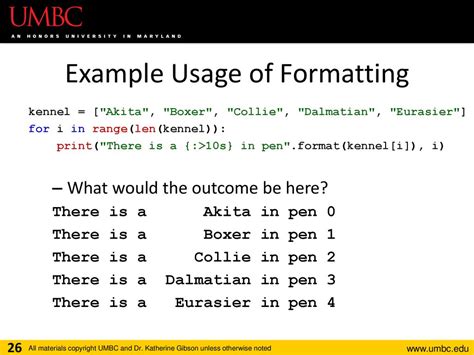 Cmsc201 Computer Science I For Majors Lecture 18 String Formatting