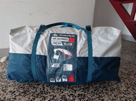 Quechua Fresh & Black Air Seconds / 4 osobe