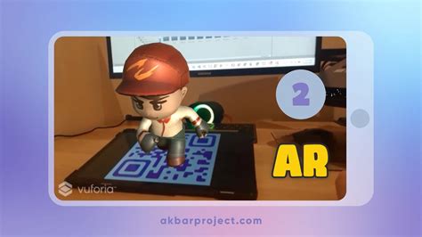 Tutorial Augmented Reality Unity Dan Vuforia Part 2 Youtube