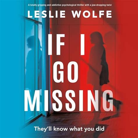 If I Go Missing Audio Download Leslie Wolfe Stacey Glemboski Hachette UK Bookouture
