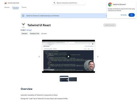 React Tailwind Chrome Extension By Christiangenco A React Template