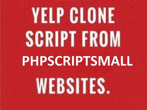 ppt yelp clone script php business review script powerpoint